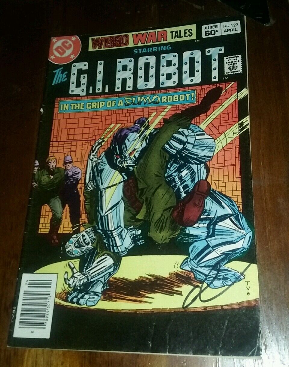 Weird War Tales #122 (Apr 1983, DC) signed gary cohn bronze age horror ...