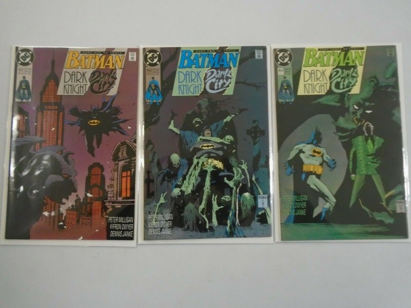 Batman #452-454 Dark Knight Dark City arc 8.0 VF (1990) | Comic Books ...