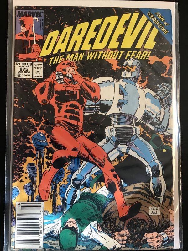 Daredevil #275 (1989) | Comic Books - Copper Age, Marvel / HipComic