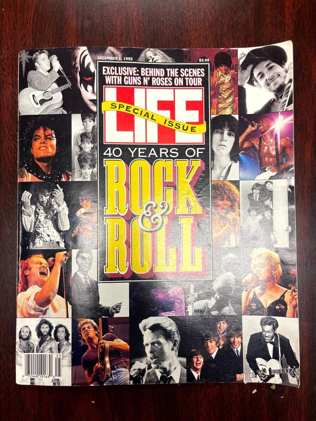Life Special Issue 40 Years Of Rock & Roll Magazine December 1 1992 JH6 ...