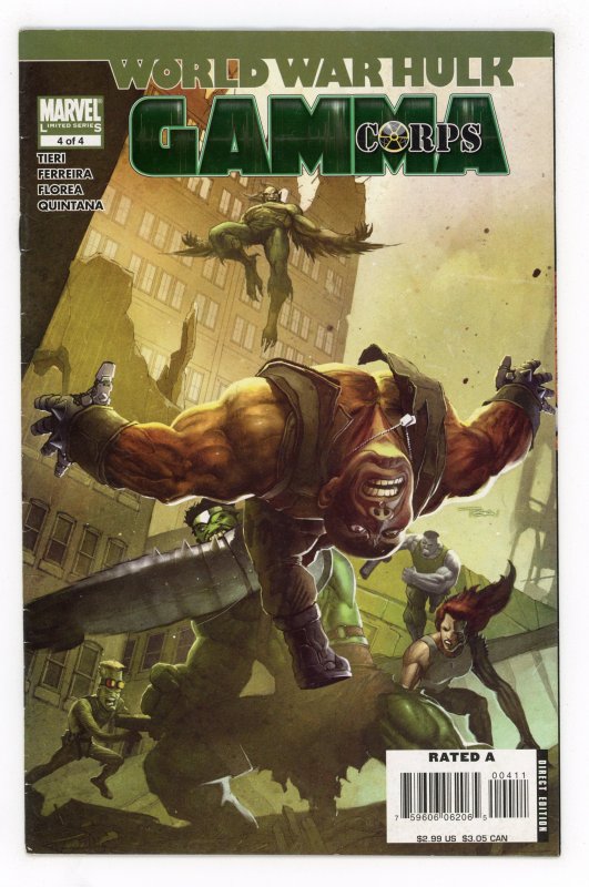 World War Hulk: Gamma Corps #4 Frank Tieri World War Hulk FN | Comic ...
