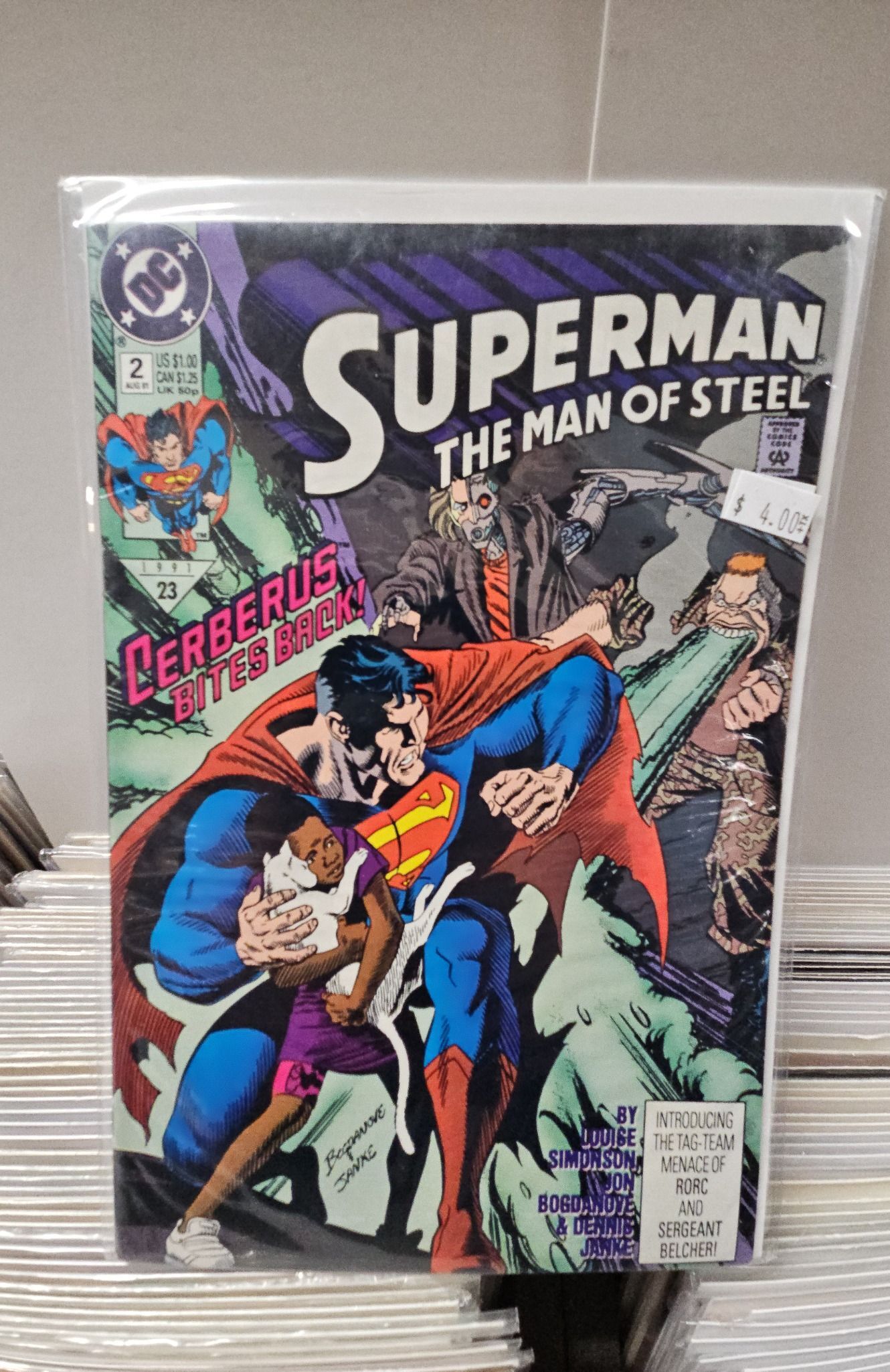 Superman: The Man of Steel #2 (1991) | Comic Books - Copper Age, DC ...