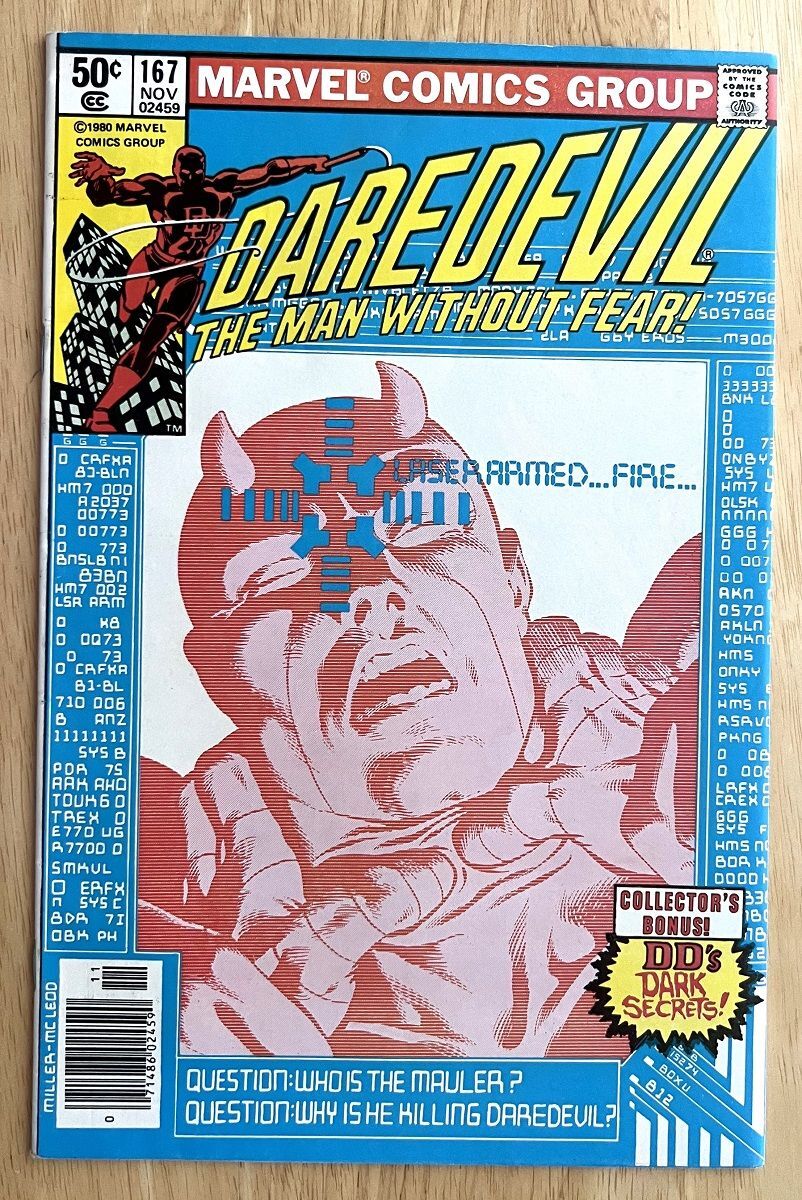 Daredevil 167 Mauler 1st Appearance Miller (1980) B8 | Comic Books ...