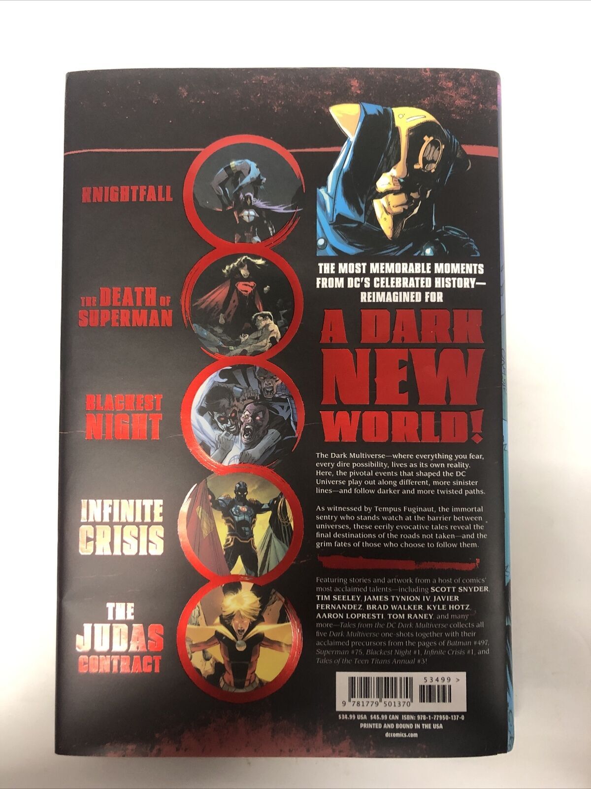 DC: Tales From The Dark Multiverse (2020) HC Five Chilling Chronicles ...