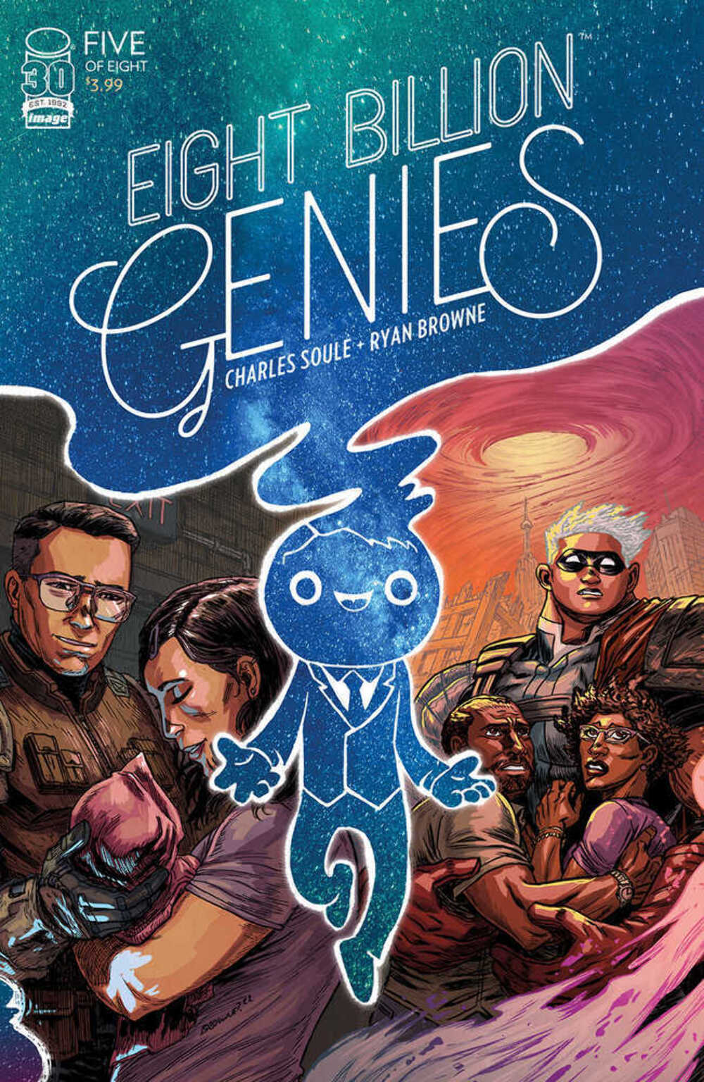 Eight Billion Genies #5 (Of 8) Cover A Browne (Mature) | Comic Books ...