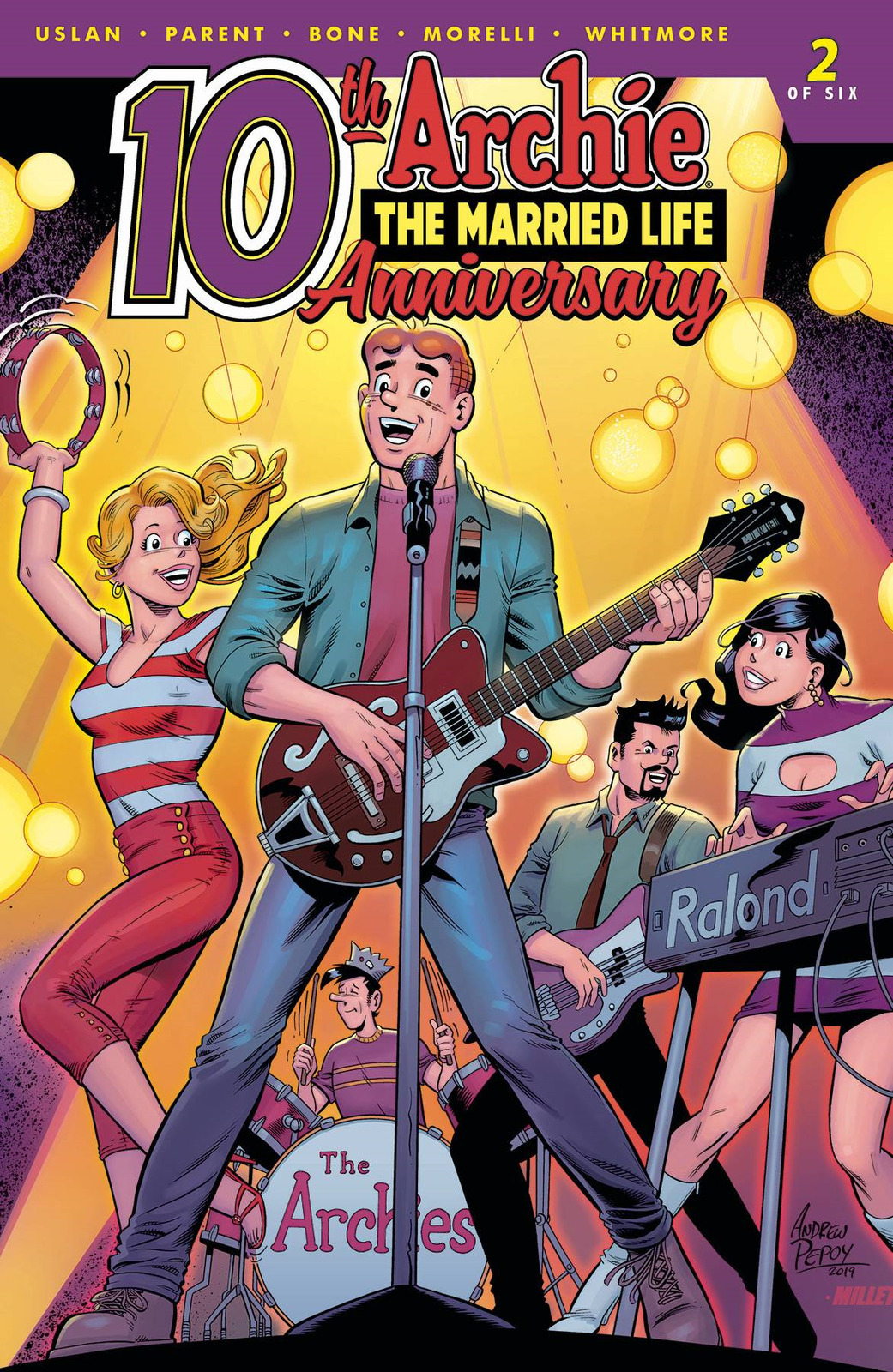 Archie Married Life 10 Years Later #2 (Cvr C Pepoy) Archie Comics Comic ...