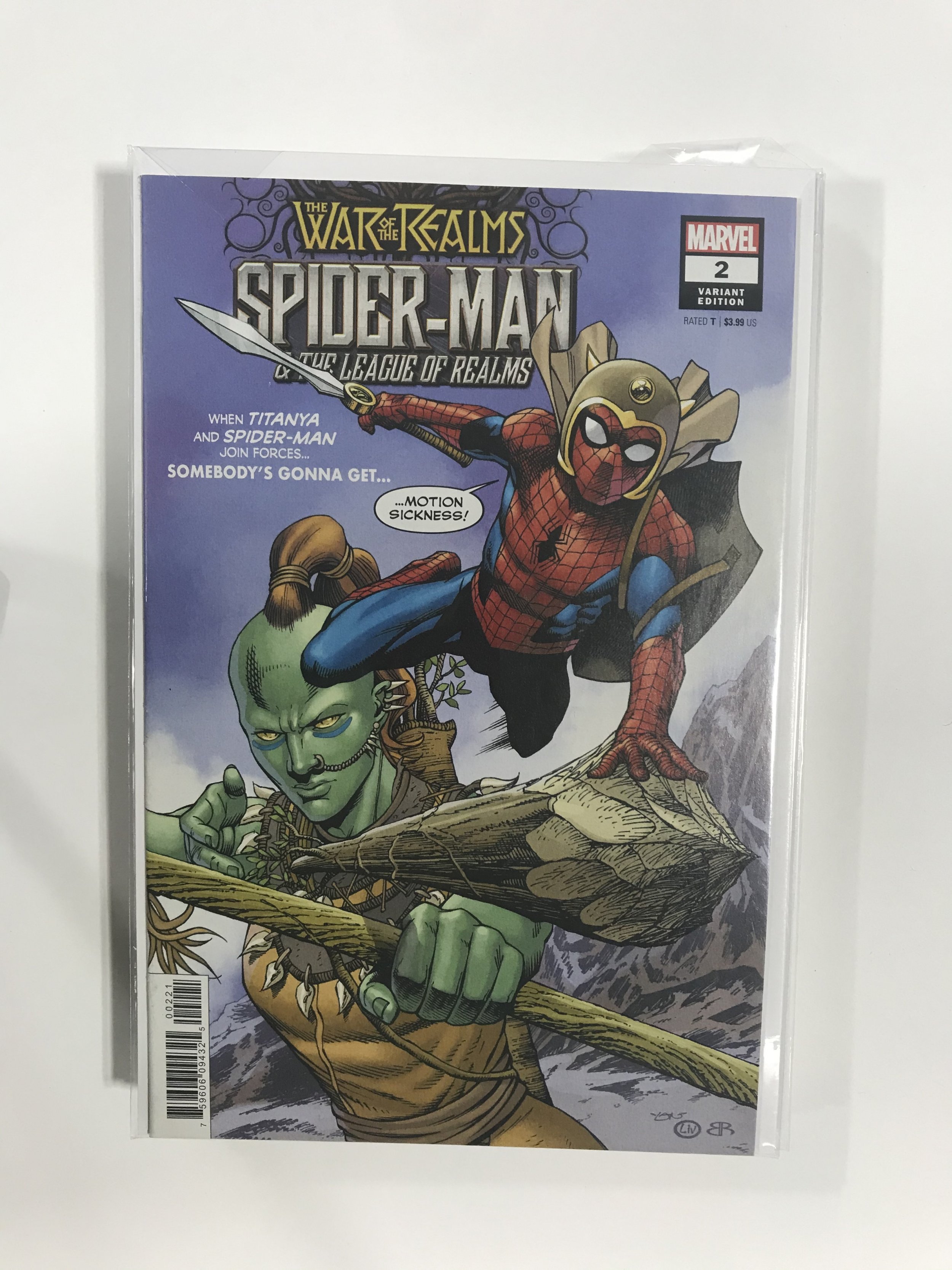 War of the Realms: Spider-Man & the League of Realms #2 Variant Cover ...