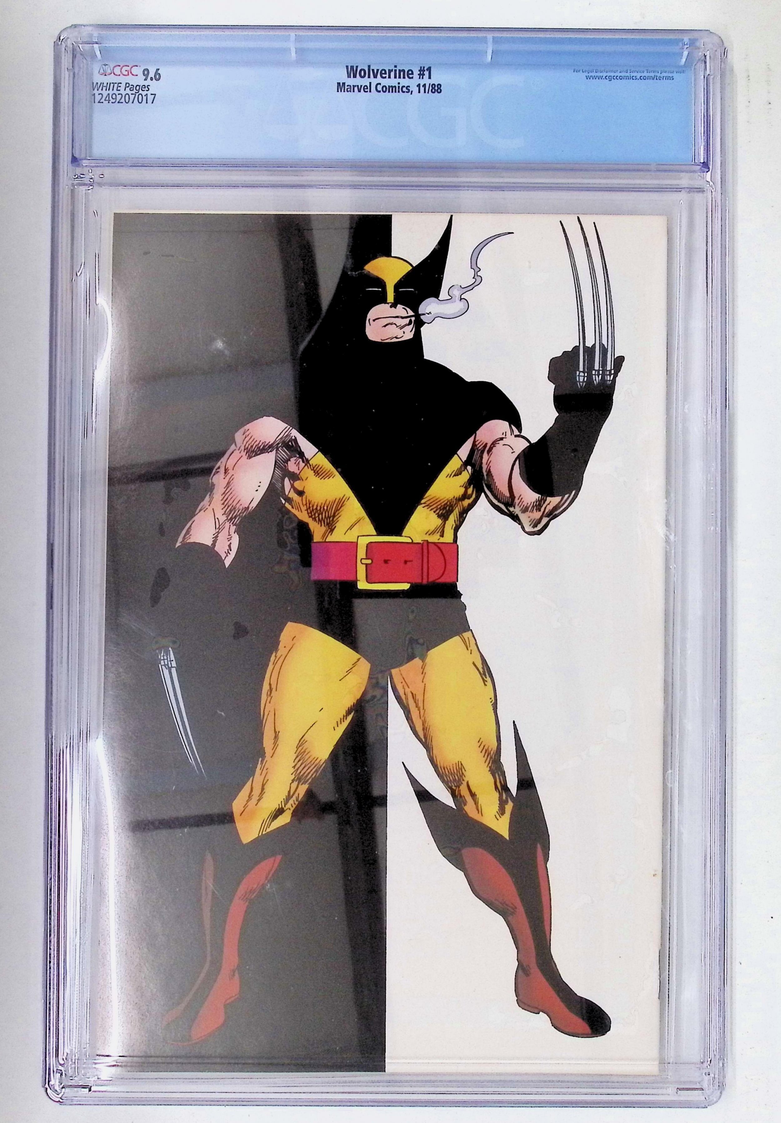 Wolverine #1 Direct Edition (1988) Wolverine [Key Issue] CGC 9.6 ...