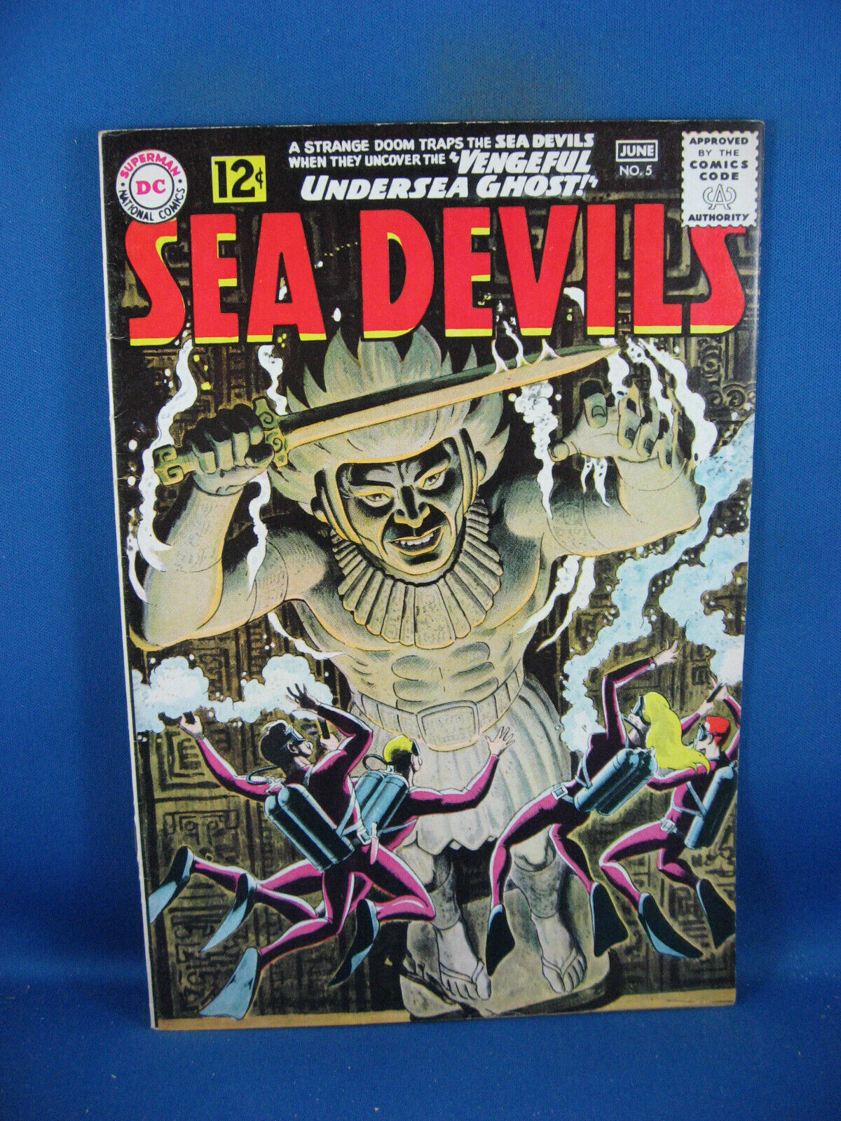 SEA Devils 5 VF- DC 1961 | Comic Books - Silver Age, DC Comics, Sea Devils / HipComic
