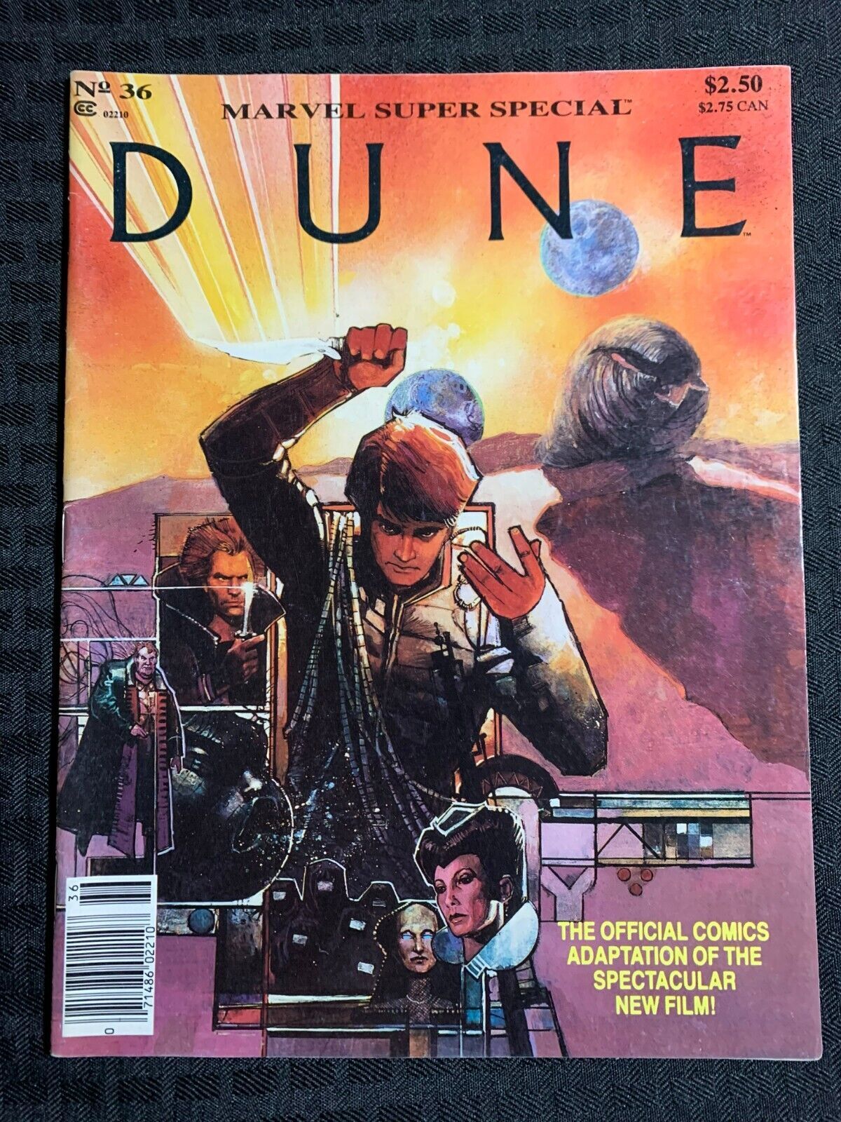 1984 DUNE Marvel Super Special Movie Magazine #36 FVF 7.0 Bill ...
