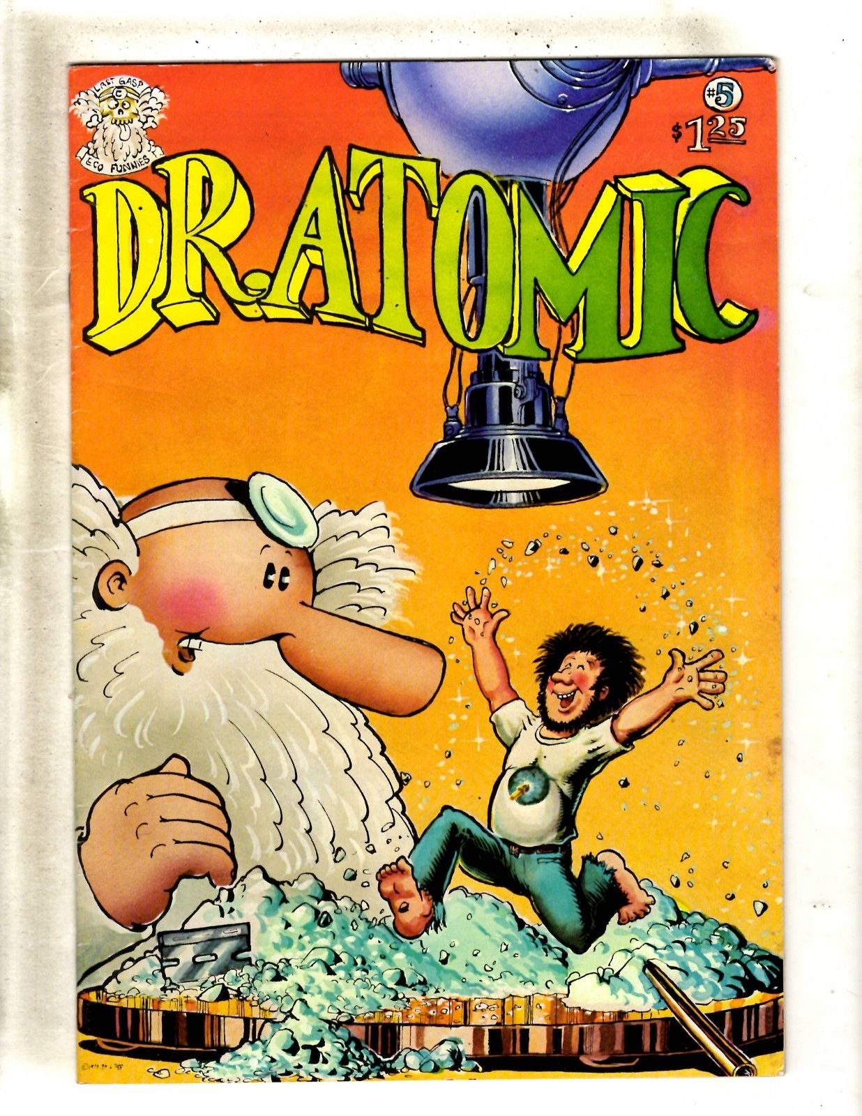 Dr. Atomic # 5 VF Last Gasp Underground Comic Book Comix FM6 | Comic ...