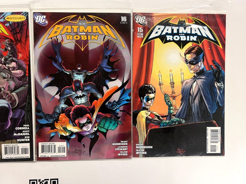 4 Batman & Robin Marvel Comic Books #15 16 17 19 Spiderman Avengers 10 ...