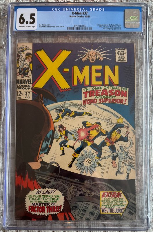 The X-Men #37 (1967) | Comic Books - Silver Age, Marvel, X-Men ...