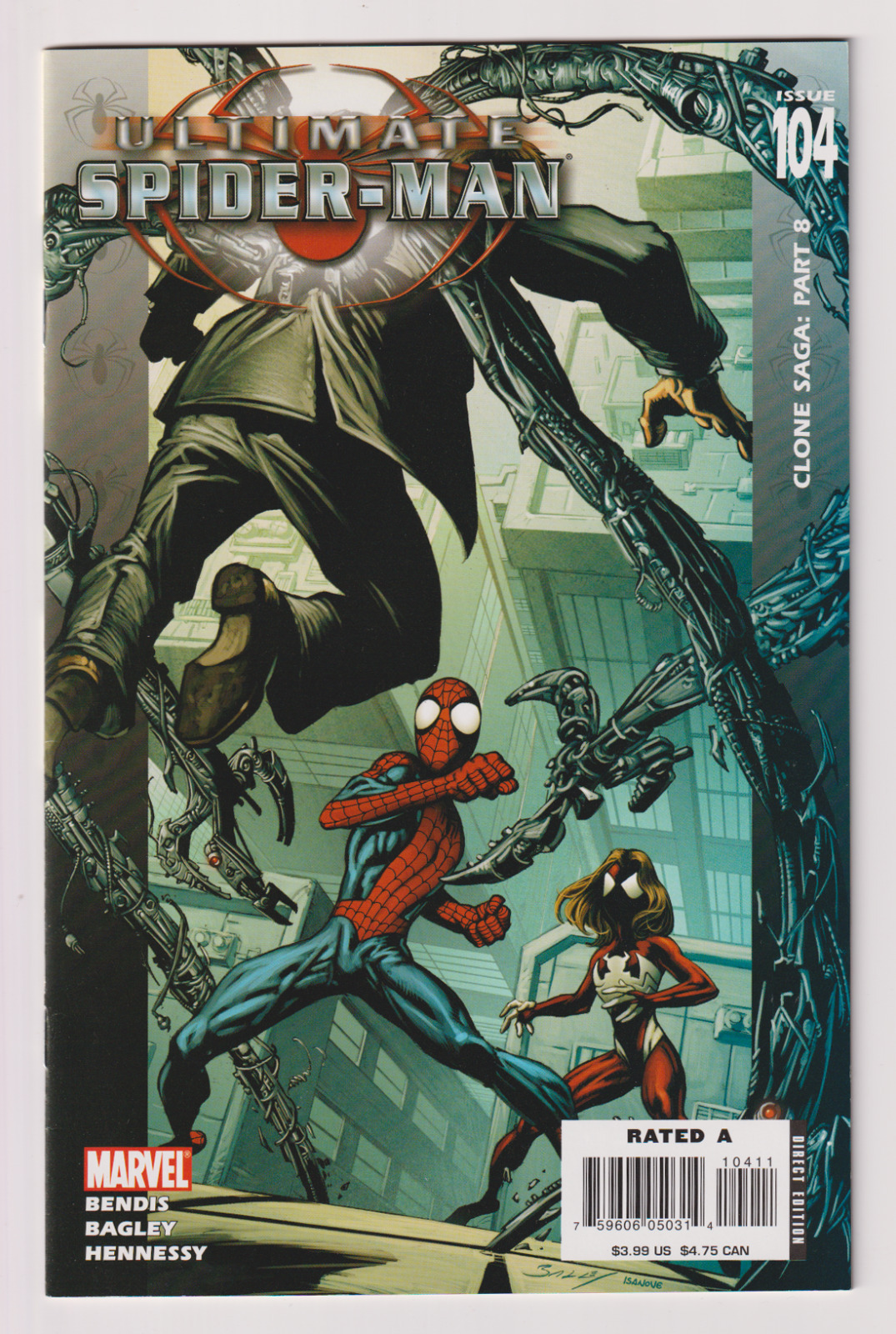 Marvel Comics! Ultimate Spider-Man! Issue #104! | Comic Books - Modern ...