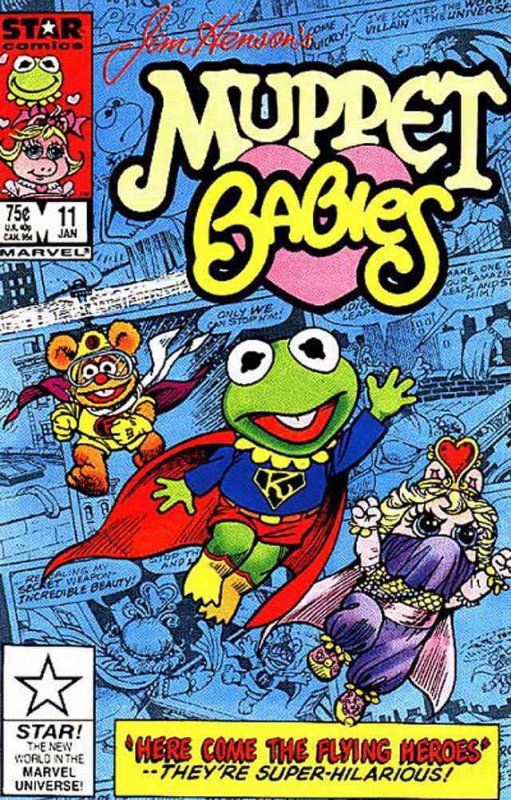 Muppet Babies (Star/Marvel) #11 FN ; Marvel | Star All Ages Jim Henson ...