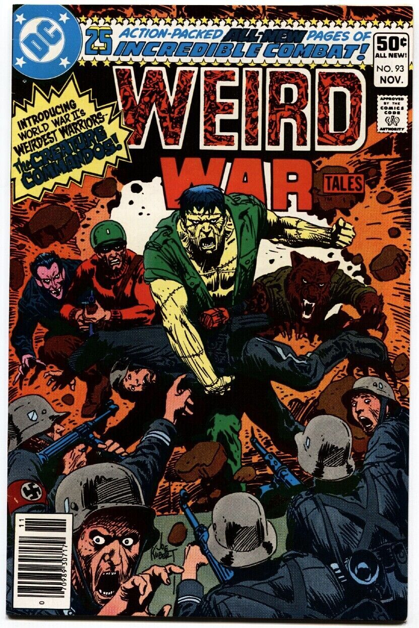 Weird War Tales #93-first LT. MATT SHREVE-Arrow TV Show-nm- | Comic ...