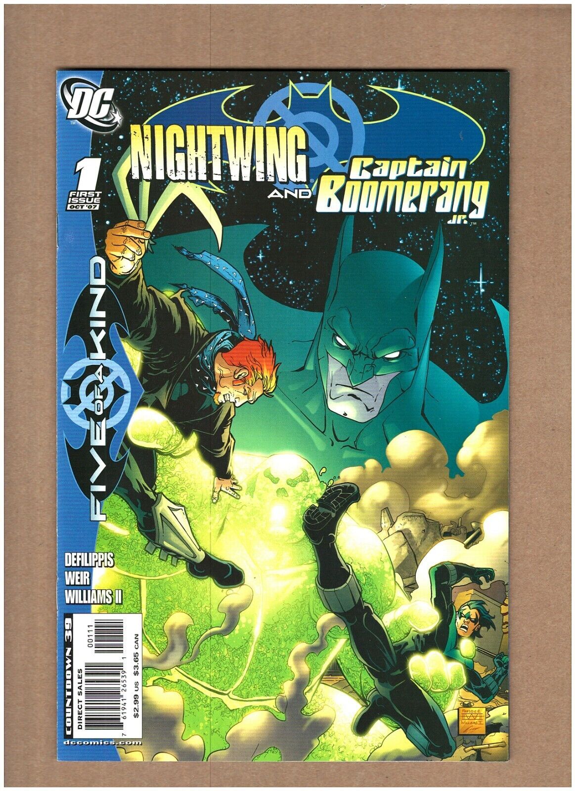 Outsiders: Five of A Kind- Nightwing/Boomerang #1 DC Comics 2007 Batman ...