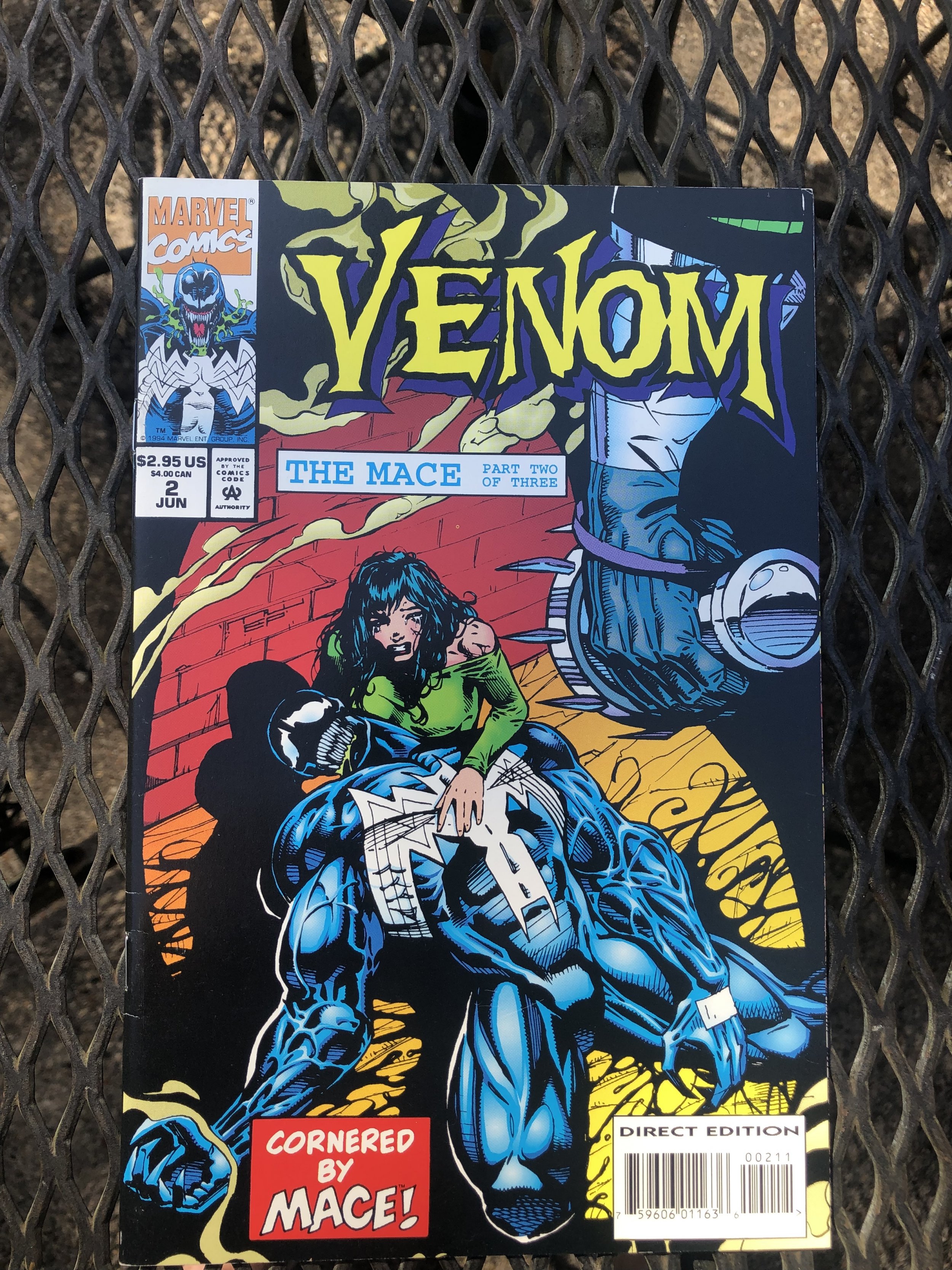 Venom: The Mace #2 Newsstand Edition (1994) | Comic Books - Modern Age ...