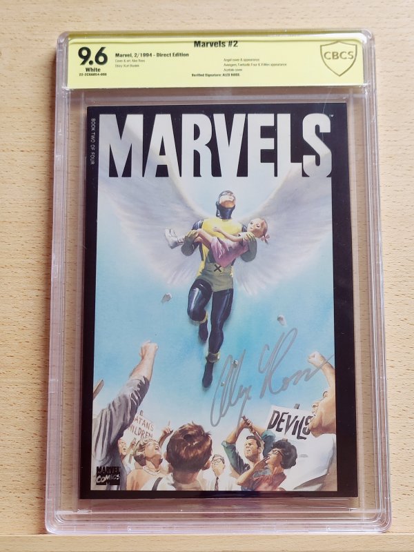 Marvels #1 -4(1994) Complete set signed by Alex Ross | Comic Books ...