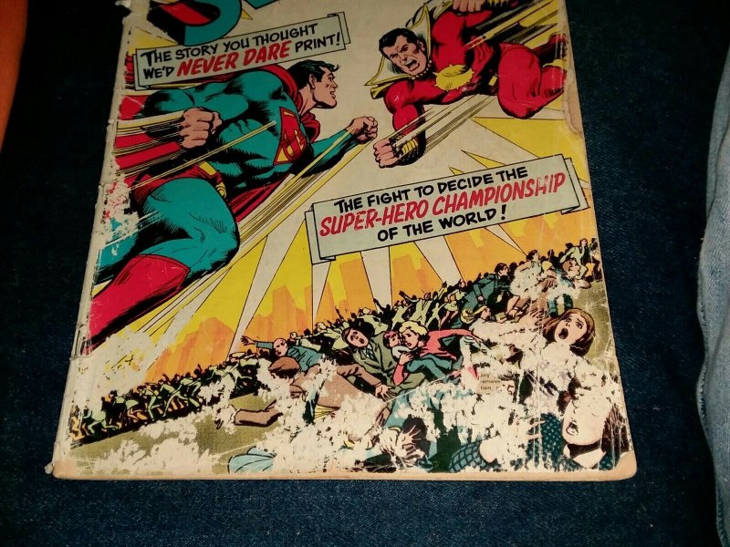 Superman #276 dc comics 1974 bronze age 1st appearance captain thunder ...