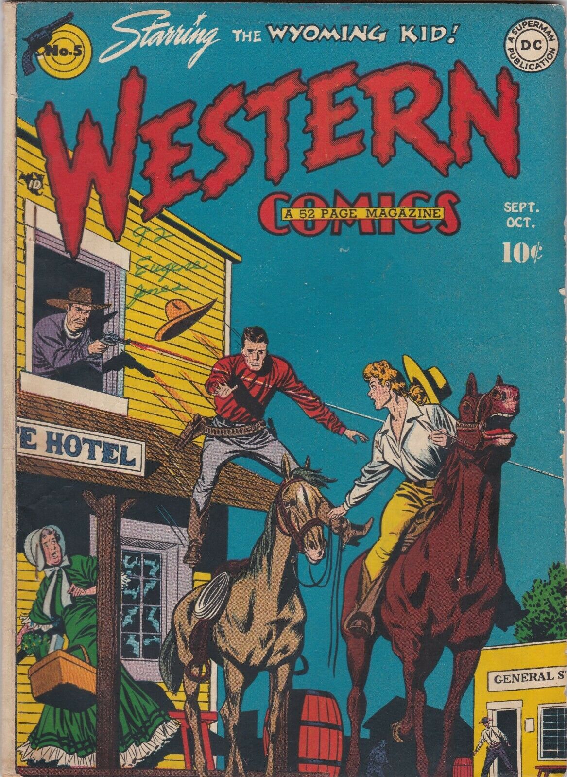 Western Comics 5 FN art by Alex Toth (Oct. 1948) | Comic Books - Golden ...