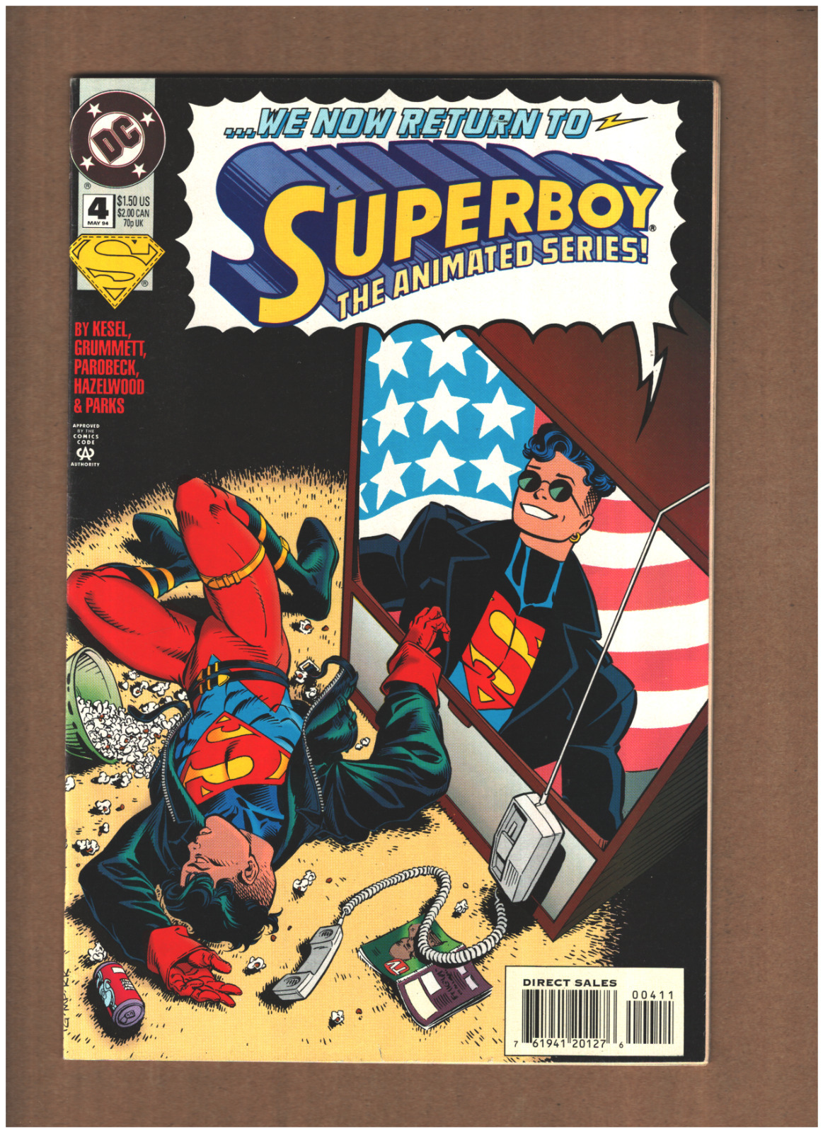 Superboy #4 DC Comics 1994 Conner Kent NM- 9.2 | International - Comic Books, DC Comics ...