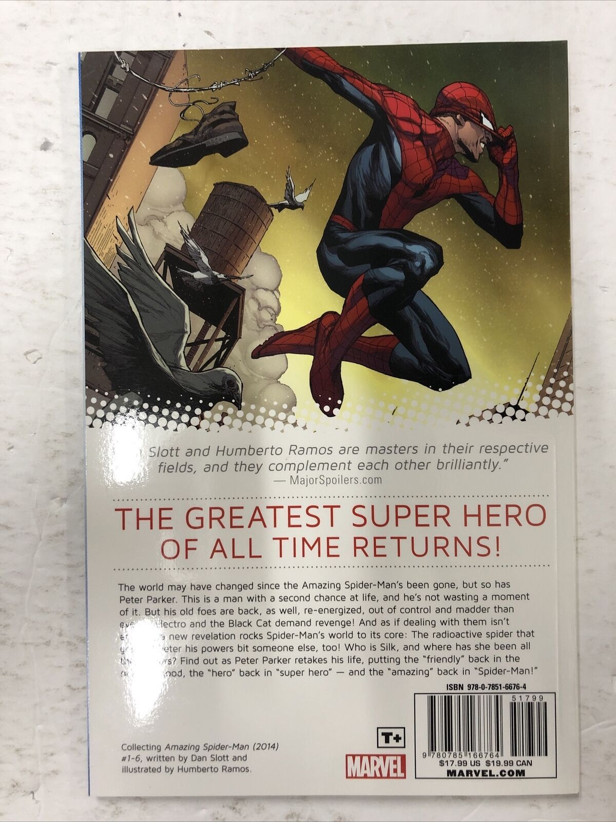 The Amazing Spider-Man Vol.1 The Parker Luck By Dan Slott (2014) TPB ...