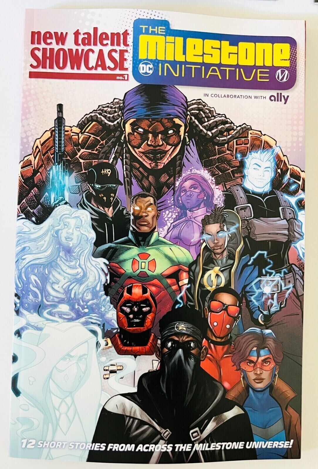 New Talent Showcase Milestone Initiative #1 Cover a Cowan DC Comics ...