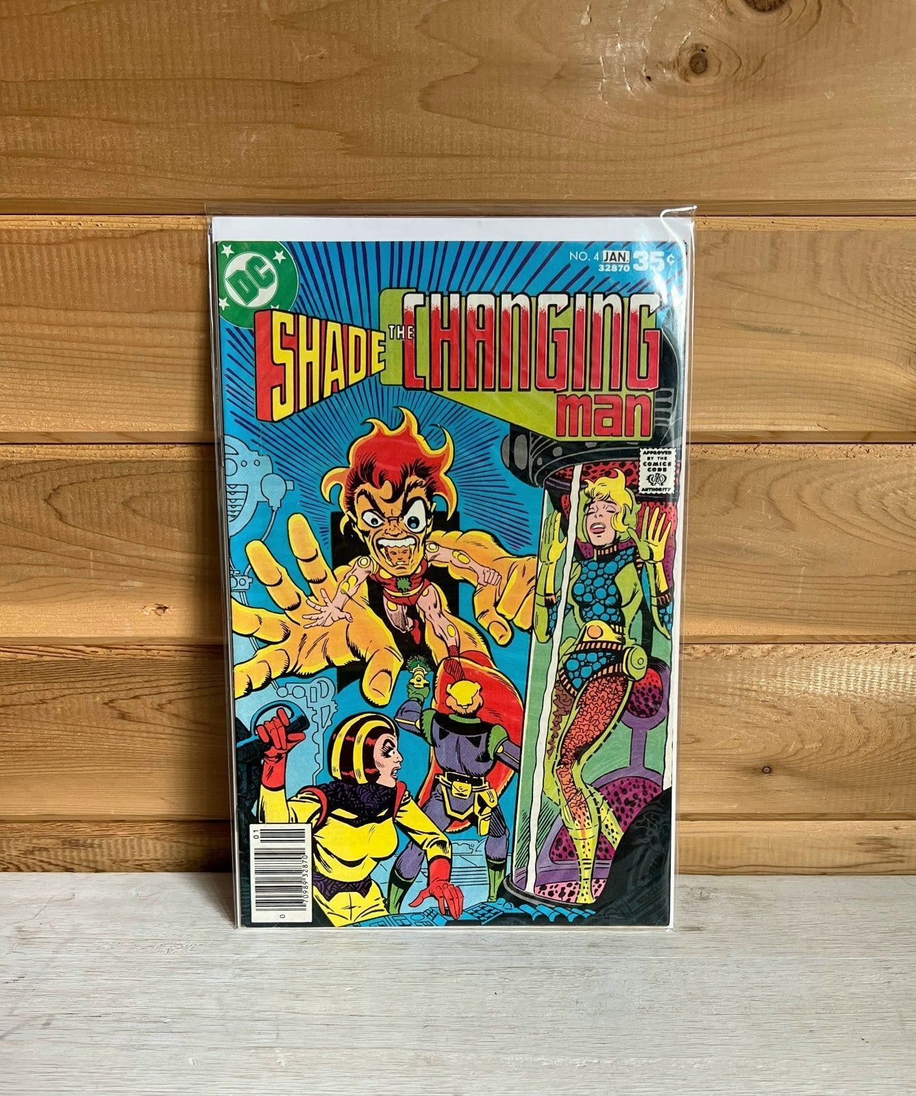 DC Comics Shade the Changing Man #4 Vintage 1977 | Comic Books - Bronze ...