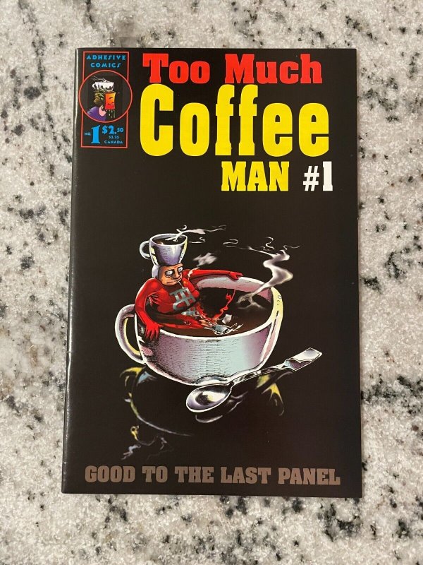 Too Much Coffee Man 1