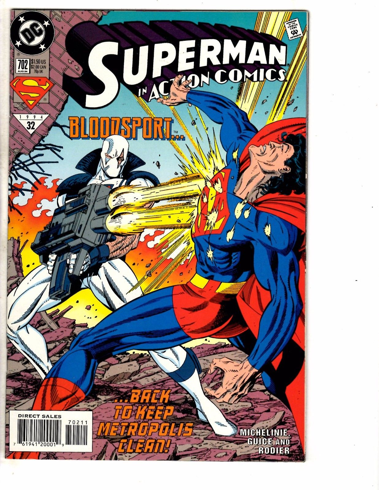 8 Action Comics DC Comic Books # 701 702 703 0 704 705 707 708 Superman ...