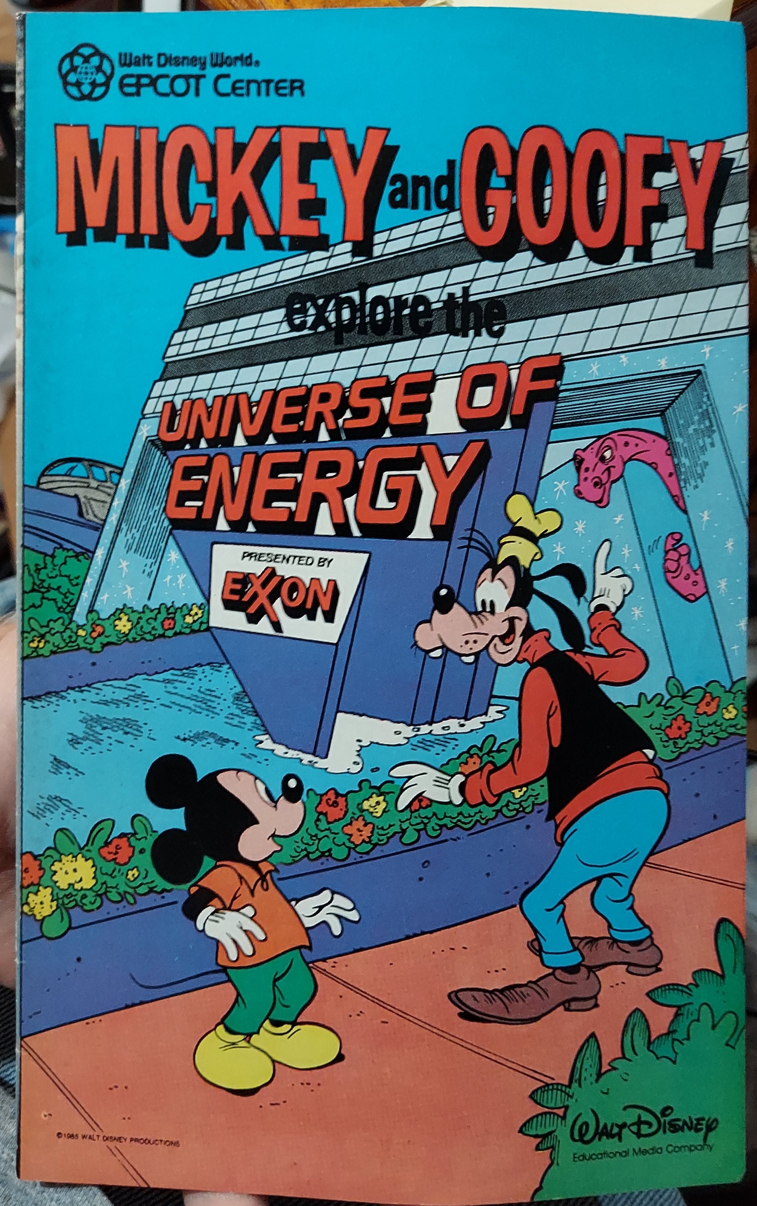 Mickey and Goofy Explore the Universe of Energy #1 (1985) | Comic Books ...