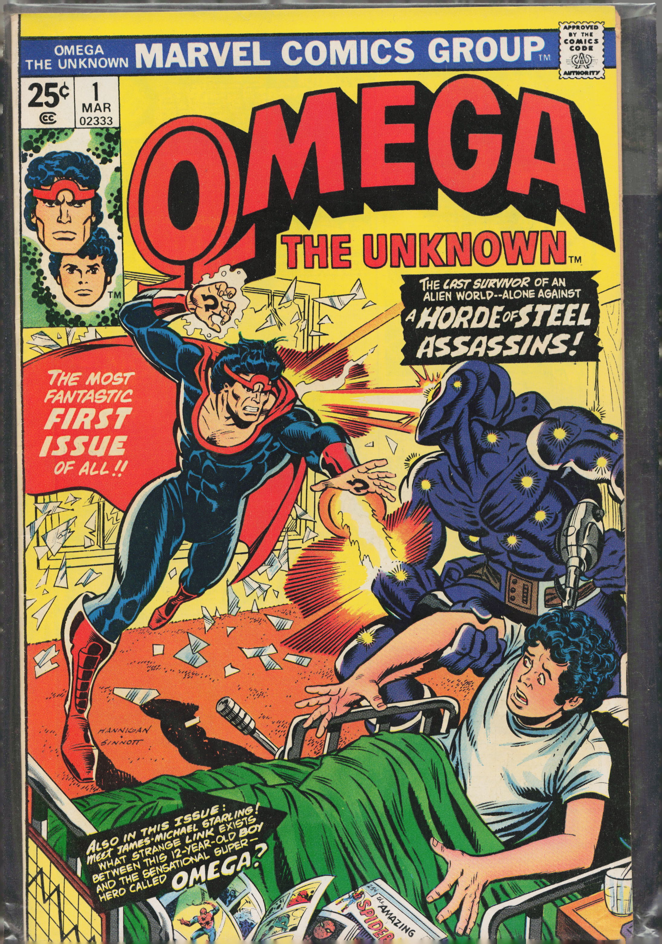 Omega the Unknown #1 (1976) Omega the Unknown [Key Issue] | Comic Books ...