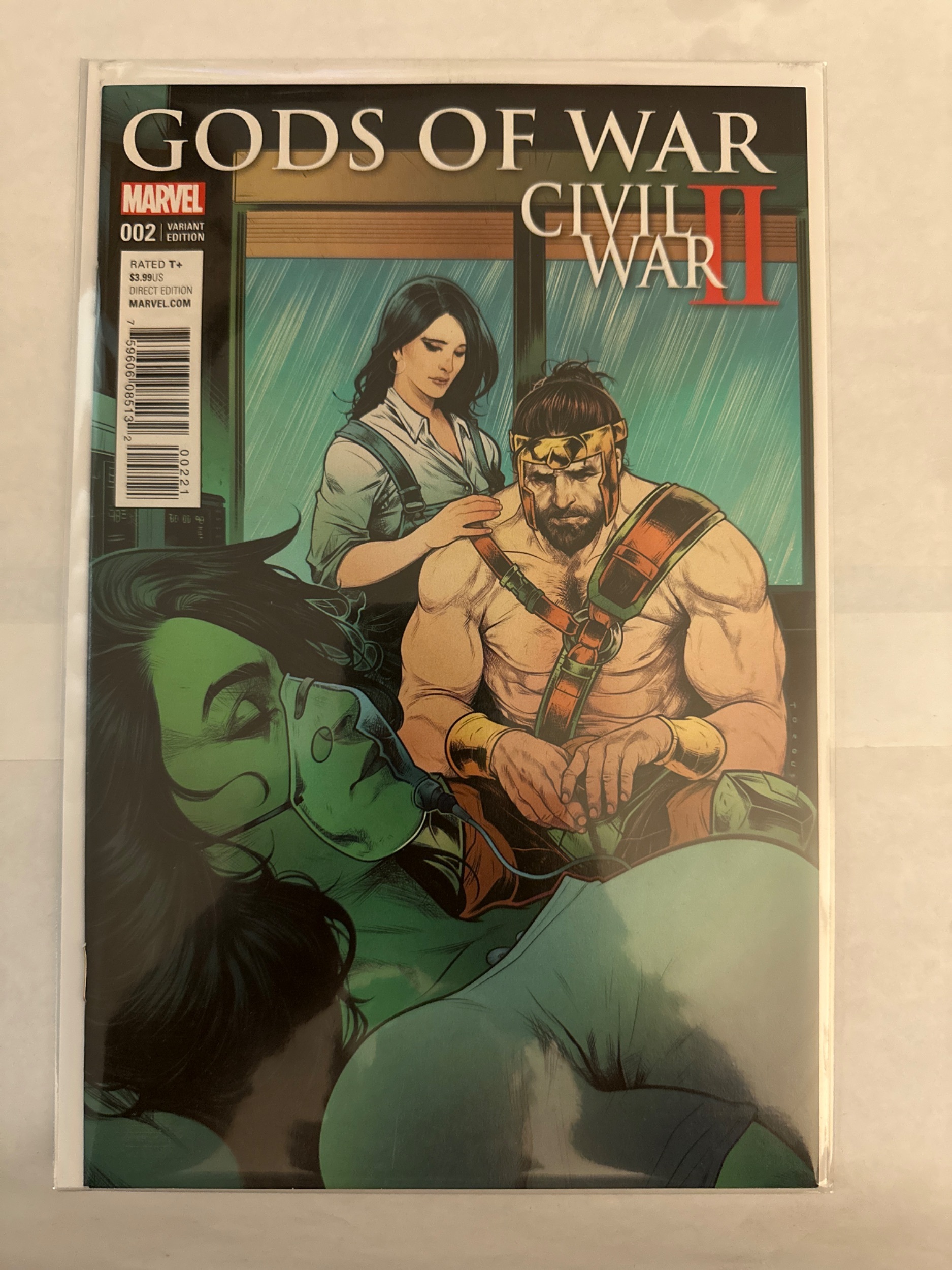 Civil War II: Gods of War #2 Elizabeth Torque Variant | Comic Books ...