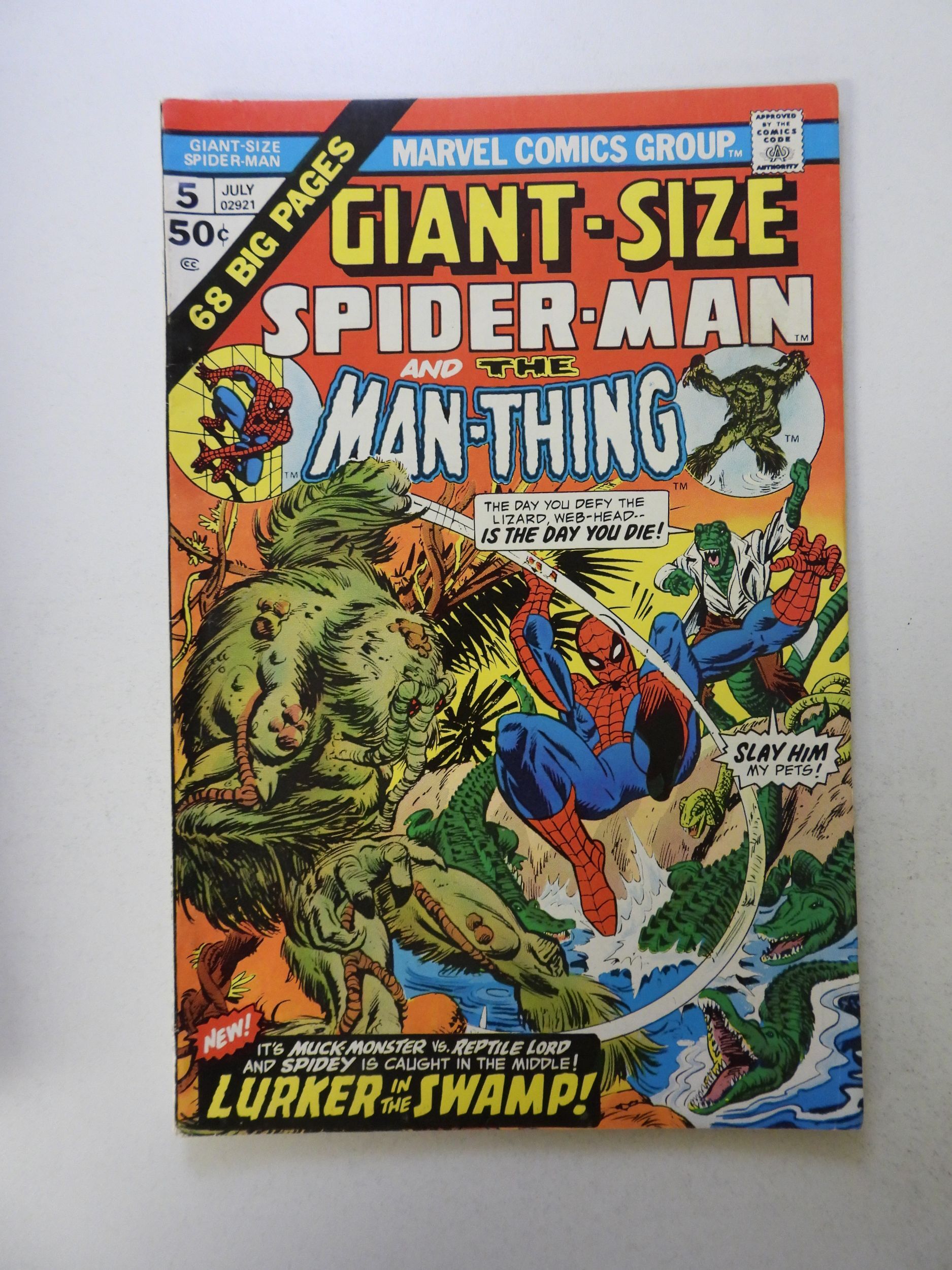 Giant-Size Spider-Man #5 (1975) FN/VF condition | Comic Books - Bronze ...