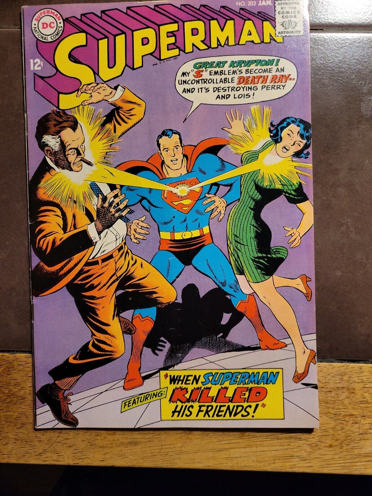 Superman 203 HIGH GRADE beauty NM- | Comic Books - Silver Age, DC ...