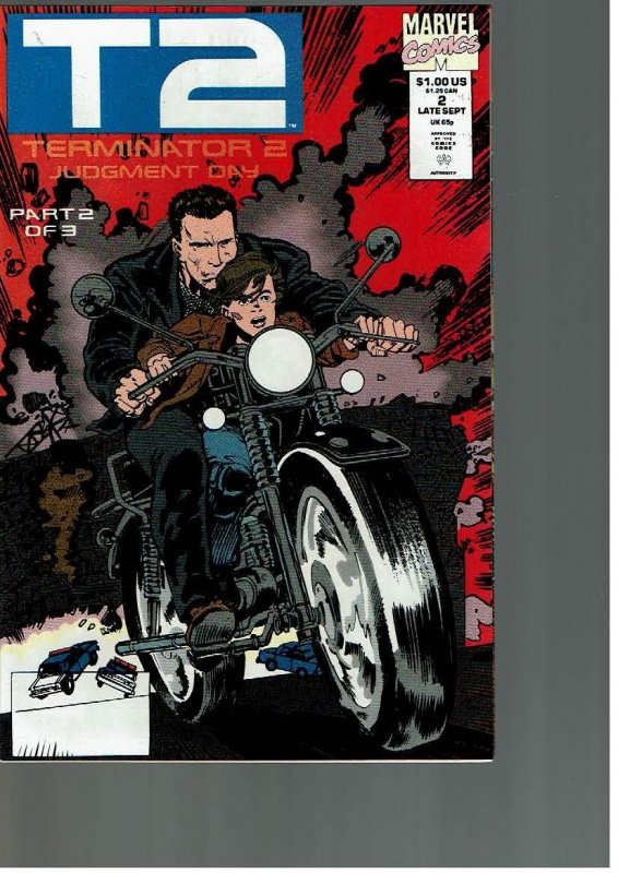 Terminator 2: Judgment Day #2 Direct Edition (1991) | Comic Books ...