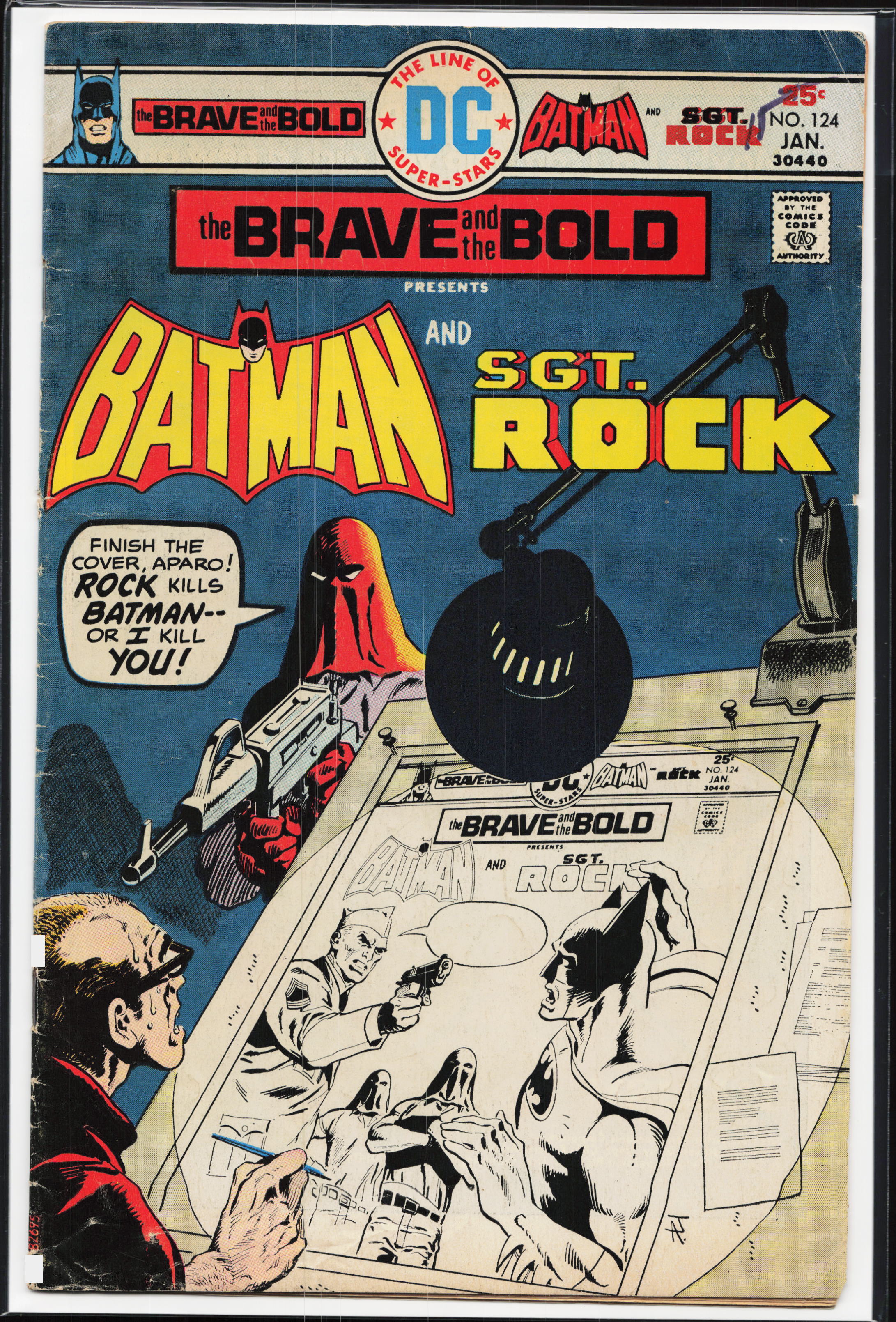 The Brave and the Bold #124 (1976) Sgt. Rock | Comic Books - Bronze Age ...