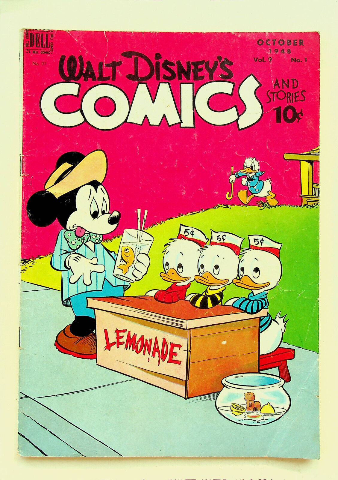 Walt Disney's Comics and Stories Vol. 9 #1 (#97) (Oct 1948, Dell ...
