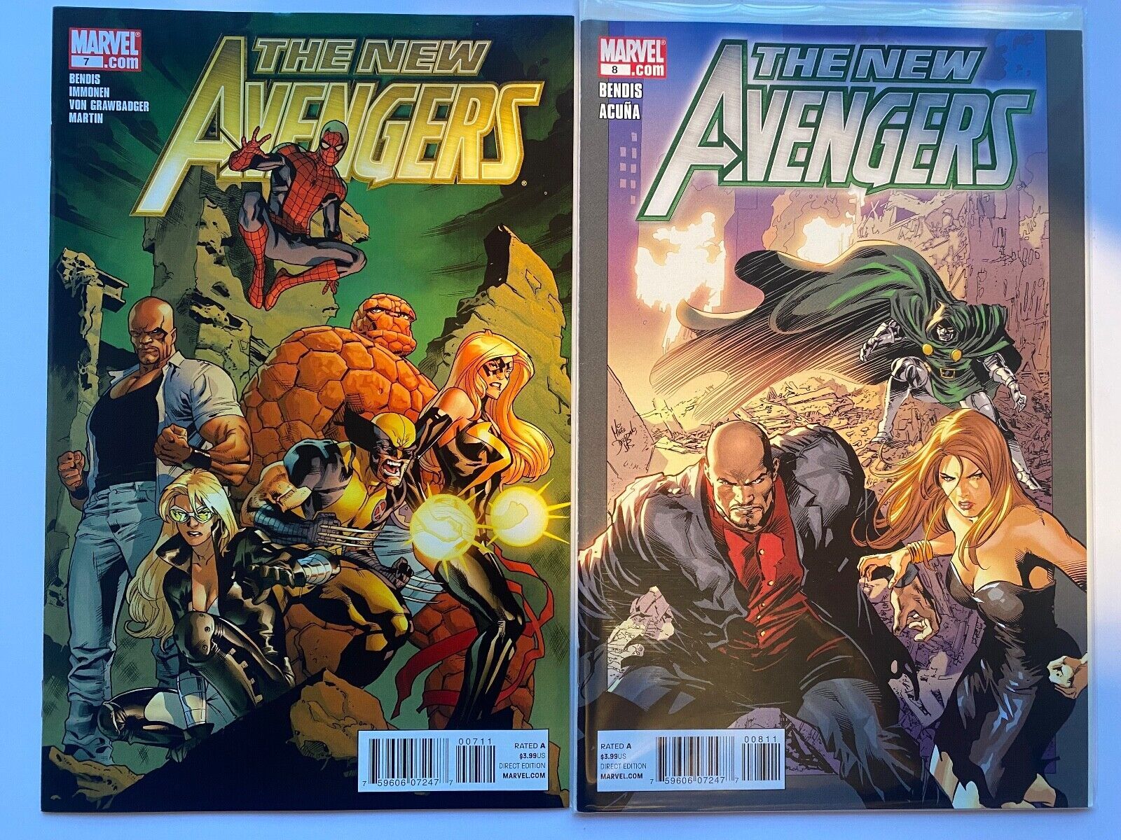 3 The New Avengers #7 8 9 Spider-Man 15 KM3 | International - Comic Books, Superhero / HipComic