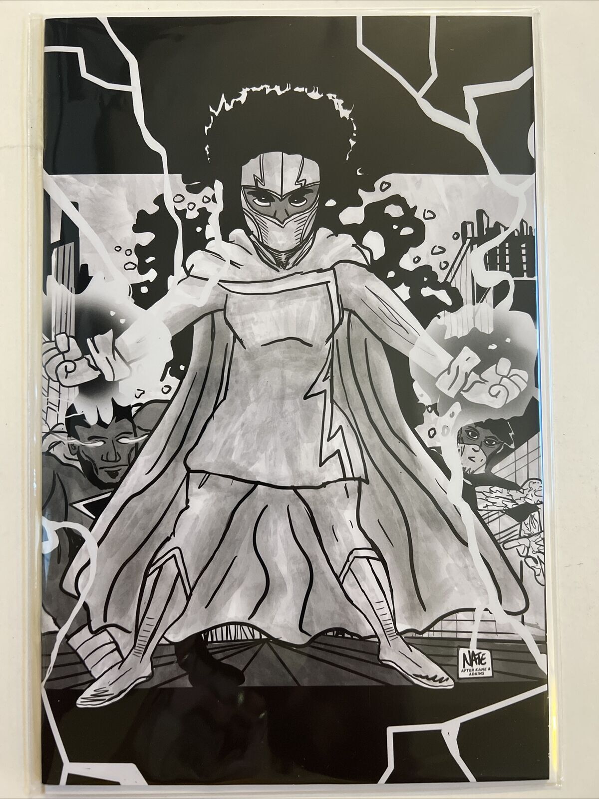 SOLTAIC #1 Black & White Virgin Variant- Comic Tom 101 EXCLUSIVE! Only ...