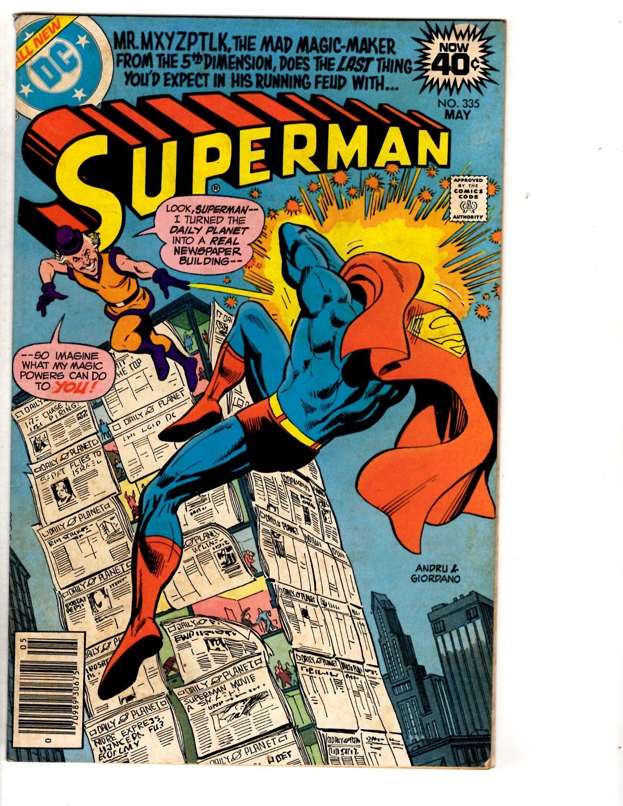 10 Adventures Of Superman DC Comics #323 324 325 326 327 330 331 332 ...