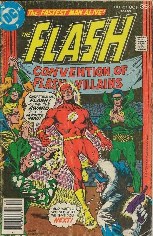 Flash #254 ORIGINAL Vintage 1977 DC Comics | Comic Books - Bronze Age ...