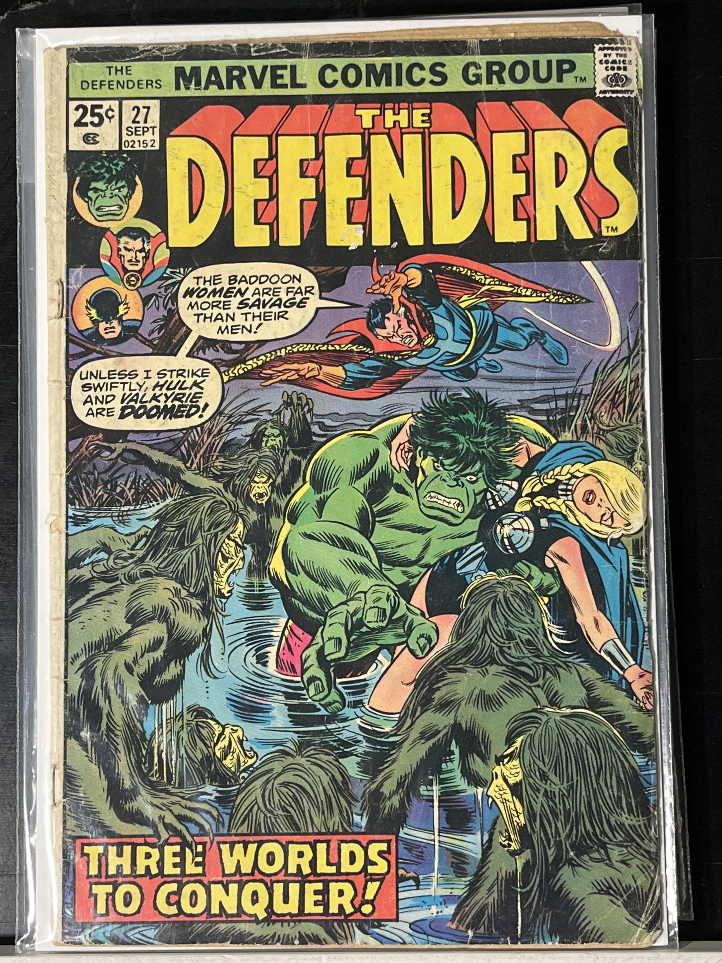 The Defenders #27 (1975) | Comic Books - Bronze Age, Marvel, Superhero ...