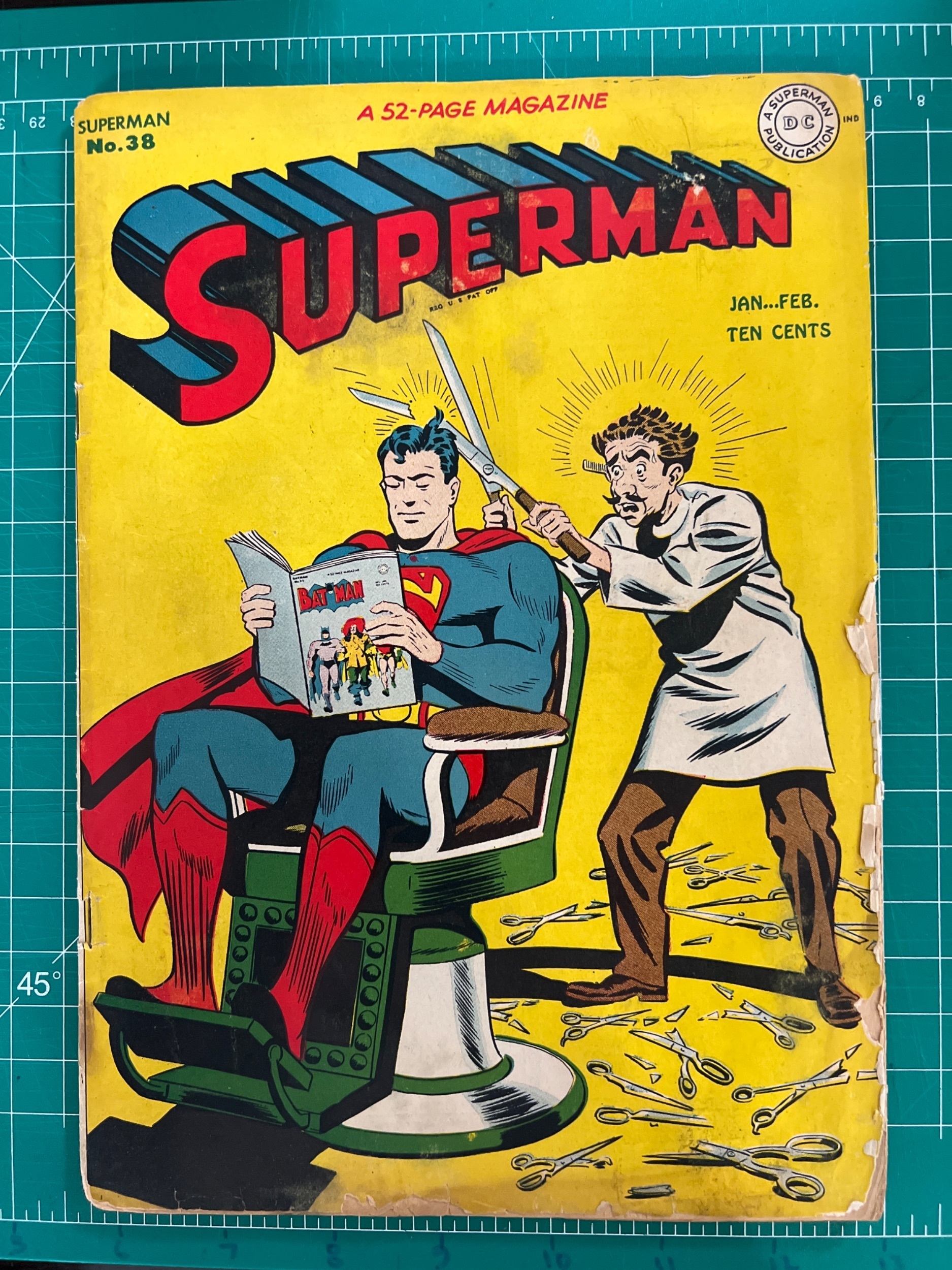 Superman #38 (1946) GD+ (Q) coupon out. Atomic bomb story | Comic Books ...