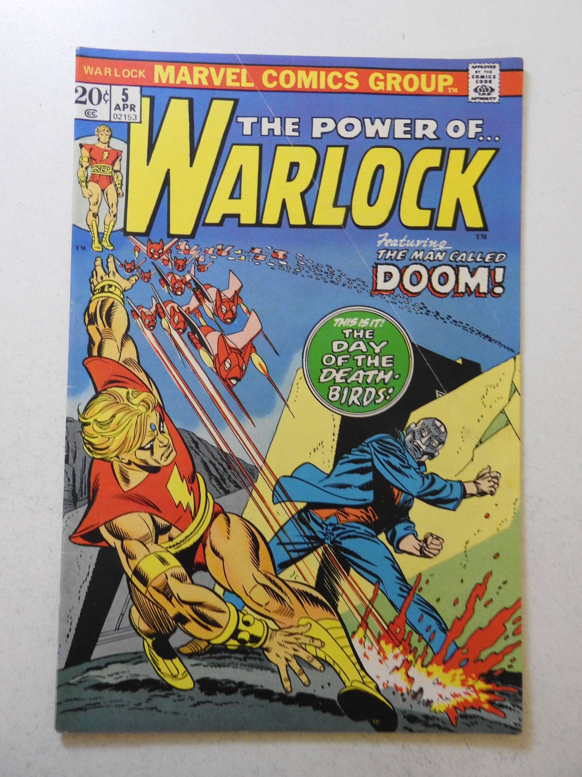 Warlock #5 (1973) VG+ Condition | Comic Books - Bronze Age, Marvel ...