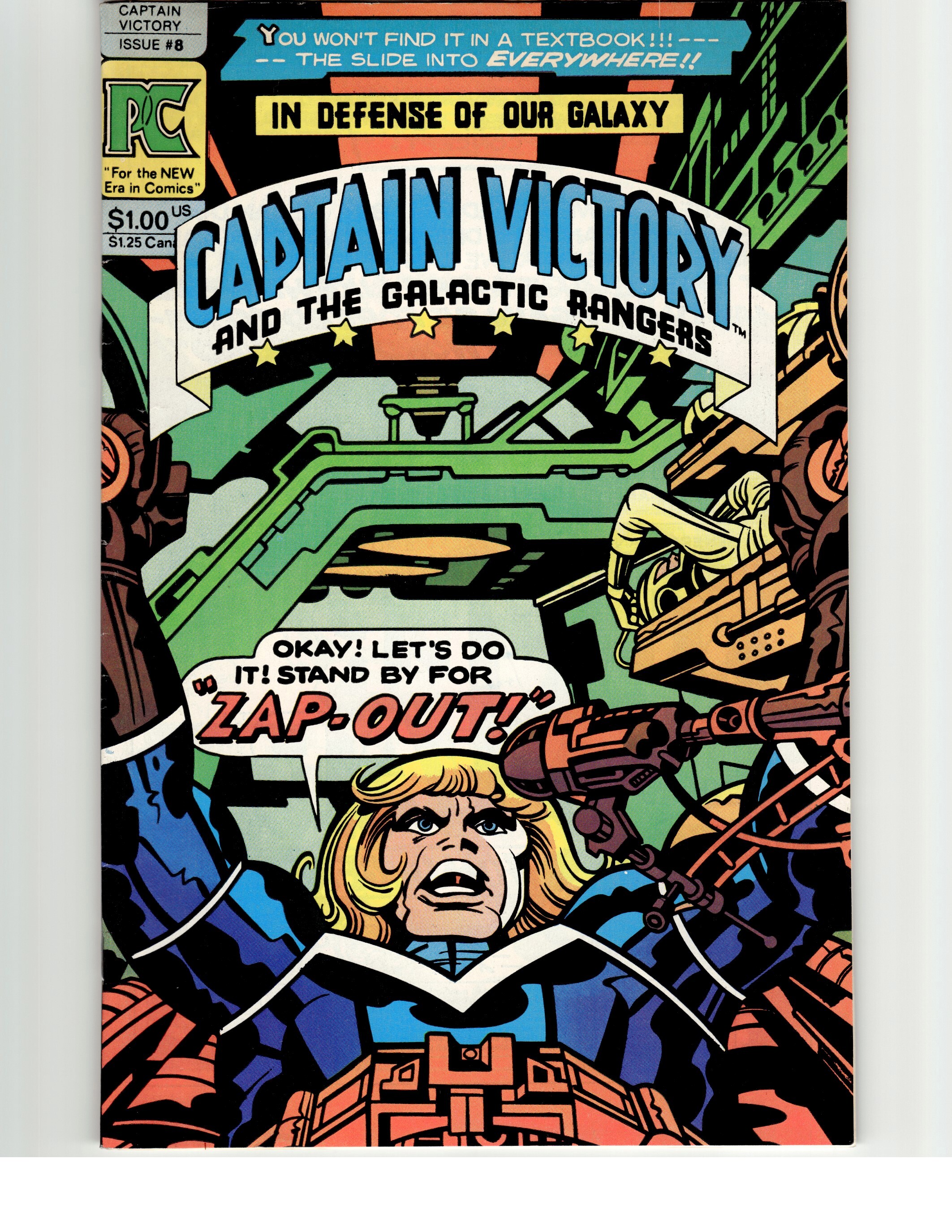 Captain Victory and the Galactic Rangers #8 (1982) Captain Victory ...