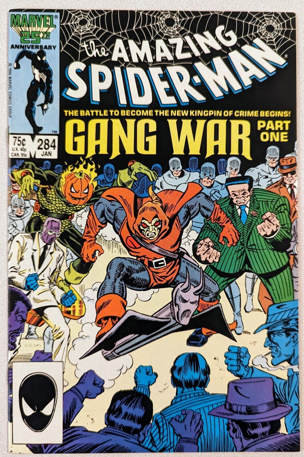 AMAZING SPIDER-MAN #284 NM Gang War Part One Great Storyline Punisher | Comic Books - Copper Age ...