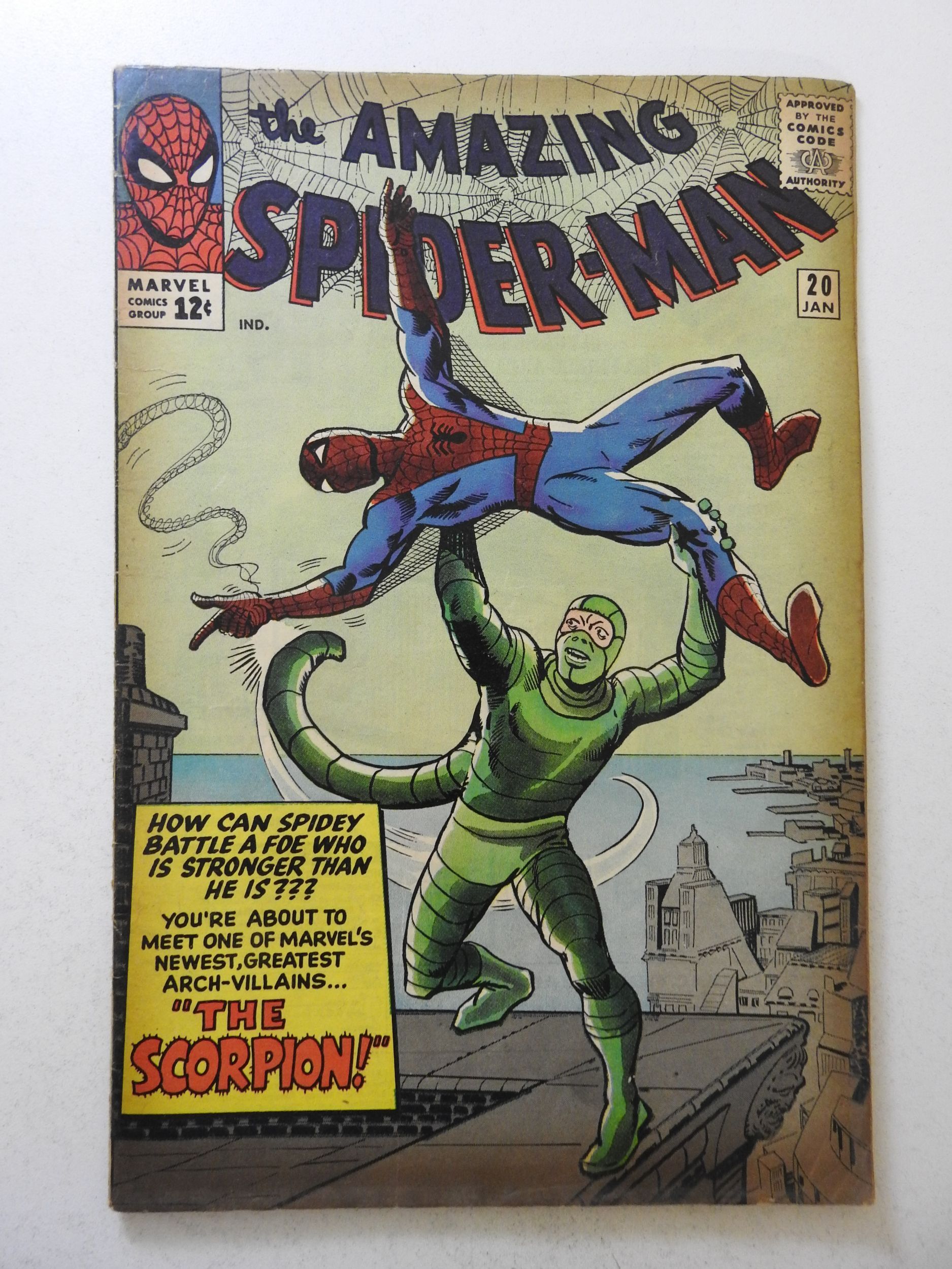 The Amazing Spider-Man #20 (1965) VG- Condition 1st appearance of the ...