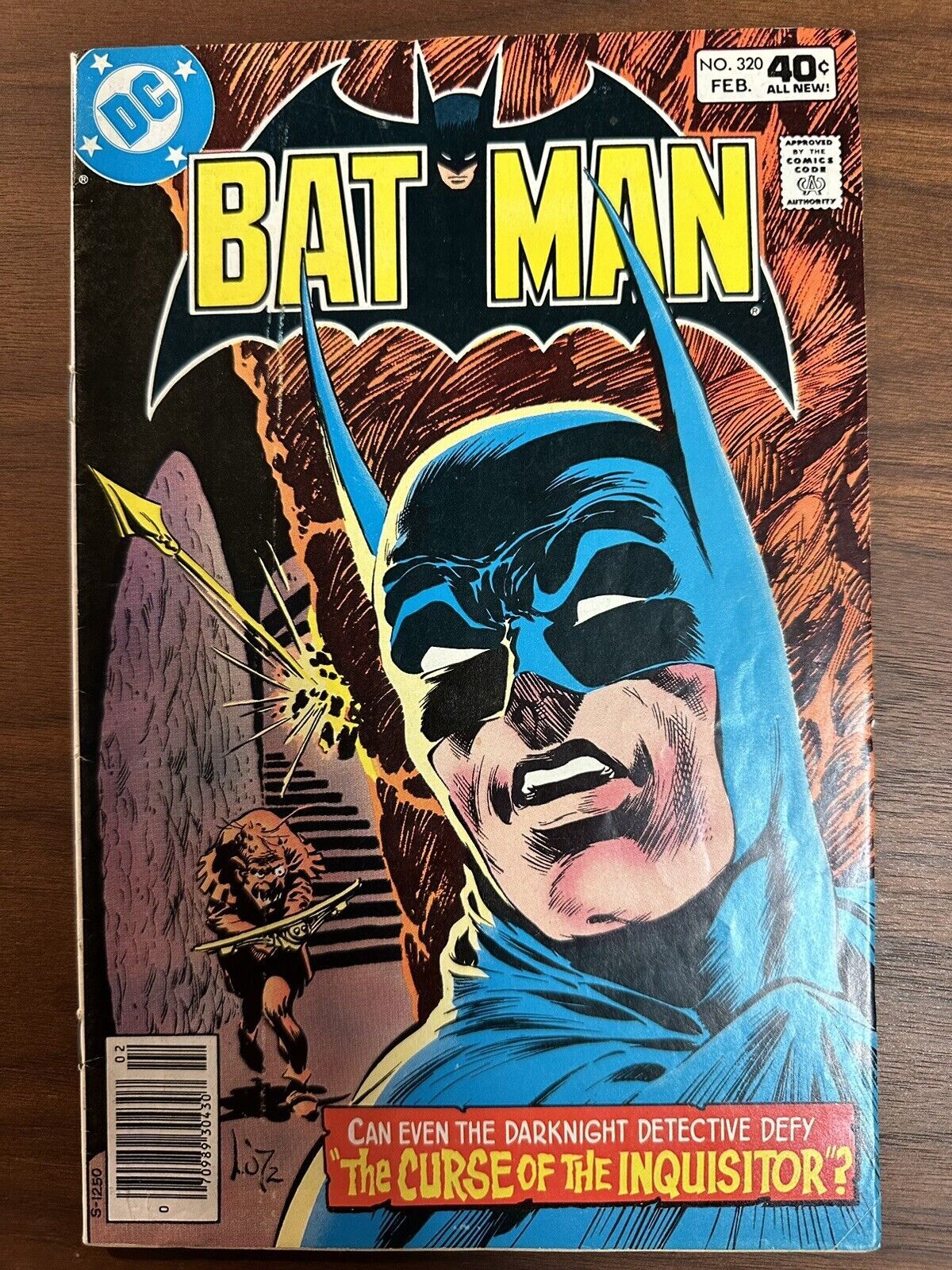 Batman #320 FN+ Bernie Wrightson Cvr. “The Curse of the Inquisitor ...